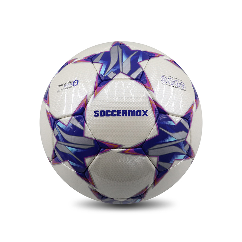 Soccer Ball Soccermax Star N5 Soccer Ball SOCCERMAX Colorful Soccer ...