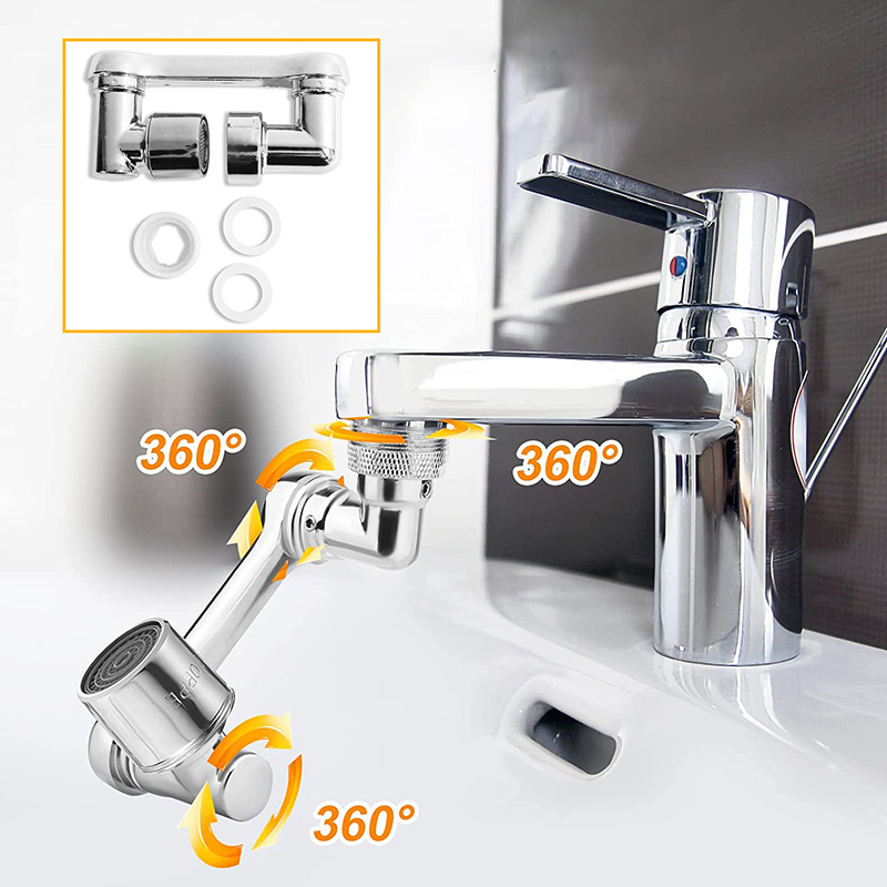 Universal 1080° Rotating Faucet Water Faucet Filter Faucet Functional ...