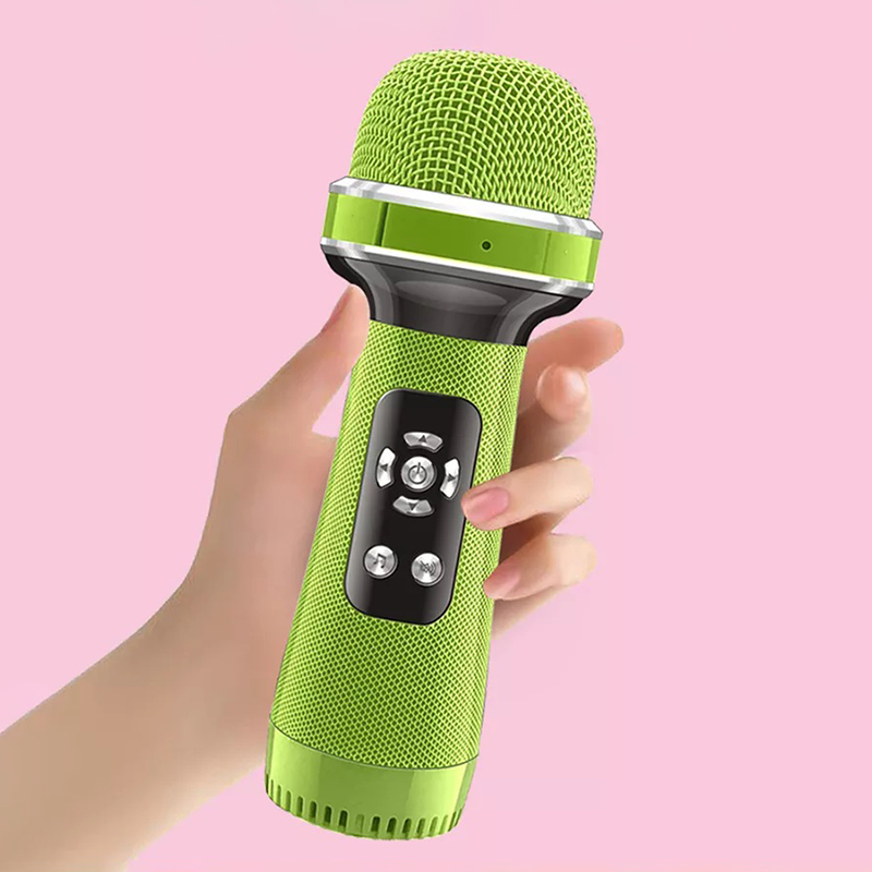 Portable Wireless Karaoke Microphone Mini Bluetooth Handheld Microphone ...