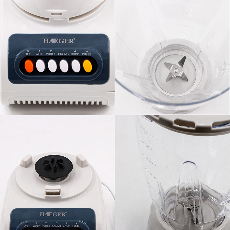 HAEGER HG-2821 Stationary Blender 2 in 1 Fruit Cocktail Apparatus ...