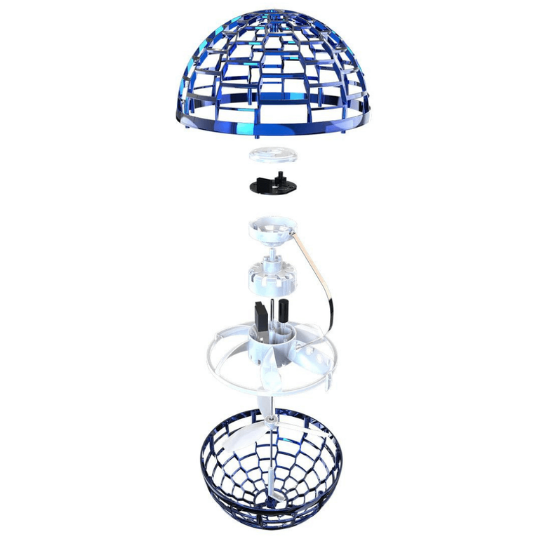 Flying Spinner Led Luminous Flying Ball Gyrosphere Boomerang Ball Toy ...