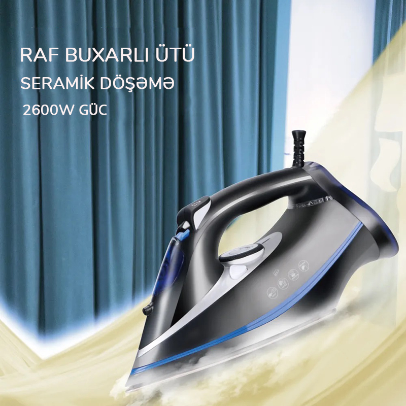 High Quality RAF Steam Iron 2600W Professional Steam Iron R.1215 ...