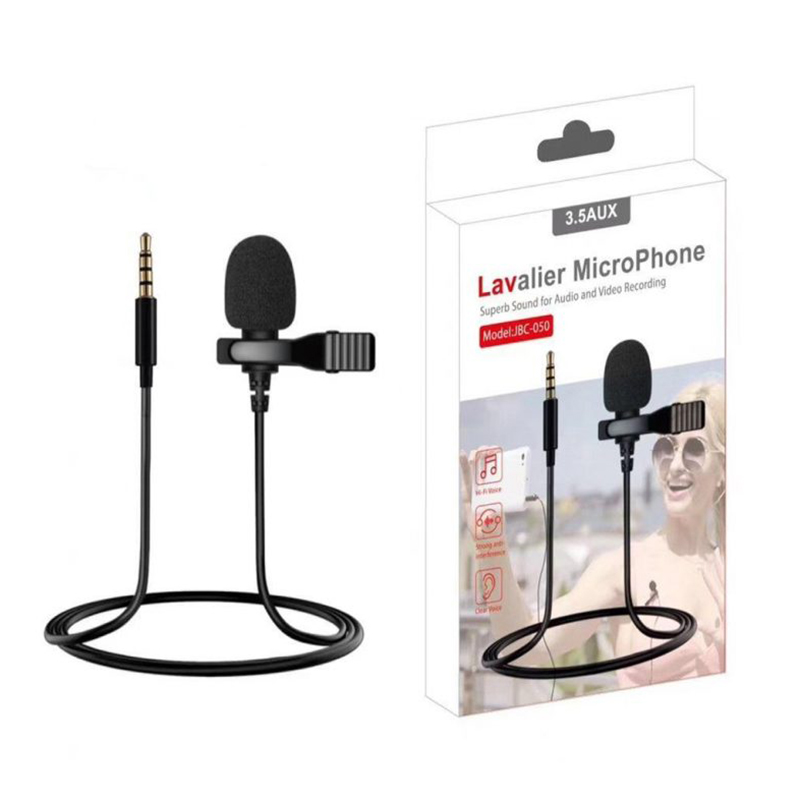JBC-050 Lavalier Protative Headphone Mini Microphone for Computer ...