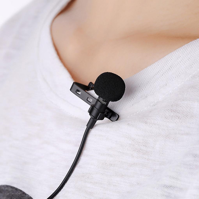 JBC-050 Lavalier Protative Headphone Mini Microphone for Computer ...