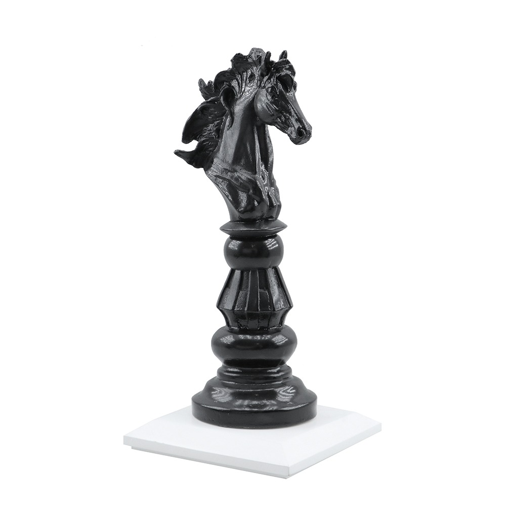 Chess Pieces Horse Statue Figures Classic Chess Horse Figure Statue ...