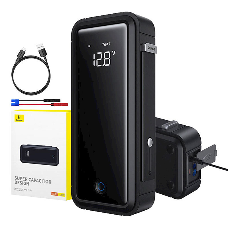 Baseus Super Energy Mega Series 3000A Twilight Gray Battery Charger ...