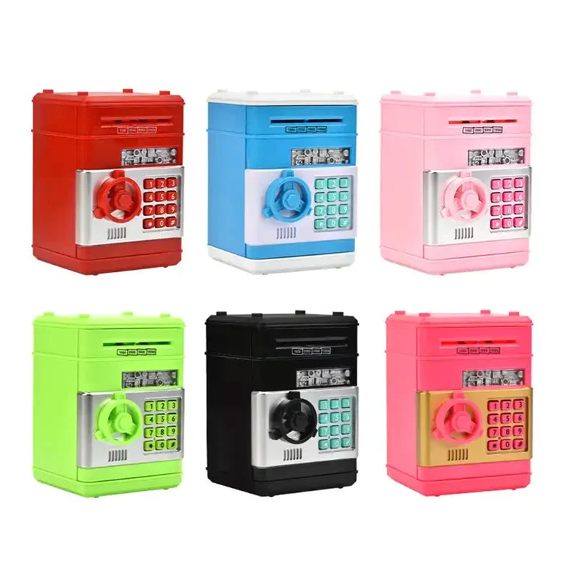 Automatic Kids Money Box Piggy Bank | Electronic Cash Coin Bank and ...