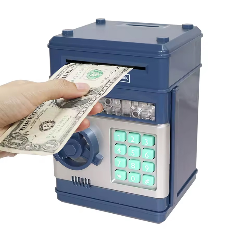 Automatic Kids Money Box Piggy Bank | Electronic Cash Coin Bank and ...