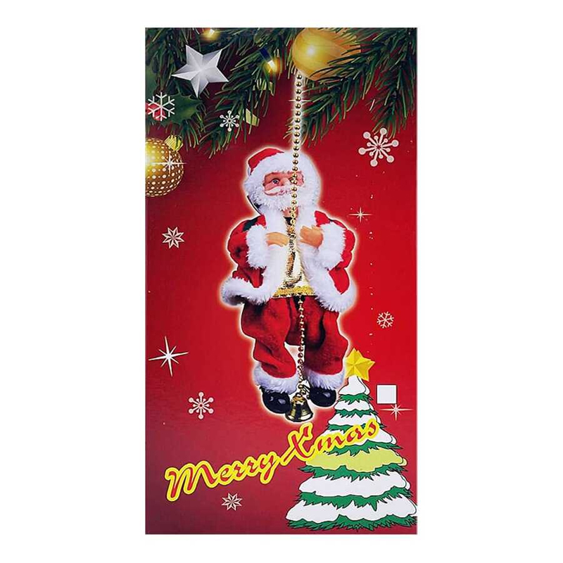 Santa Claus Rope Climber BB 238-17 Animated Santa Claus on Bead Chain ...