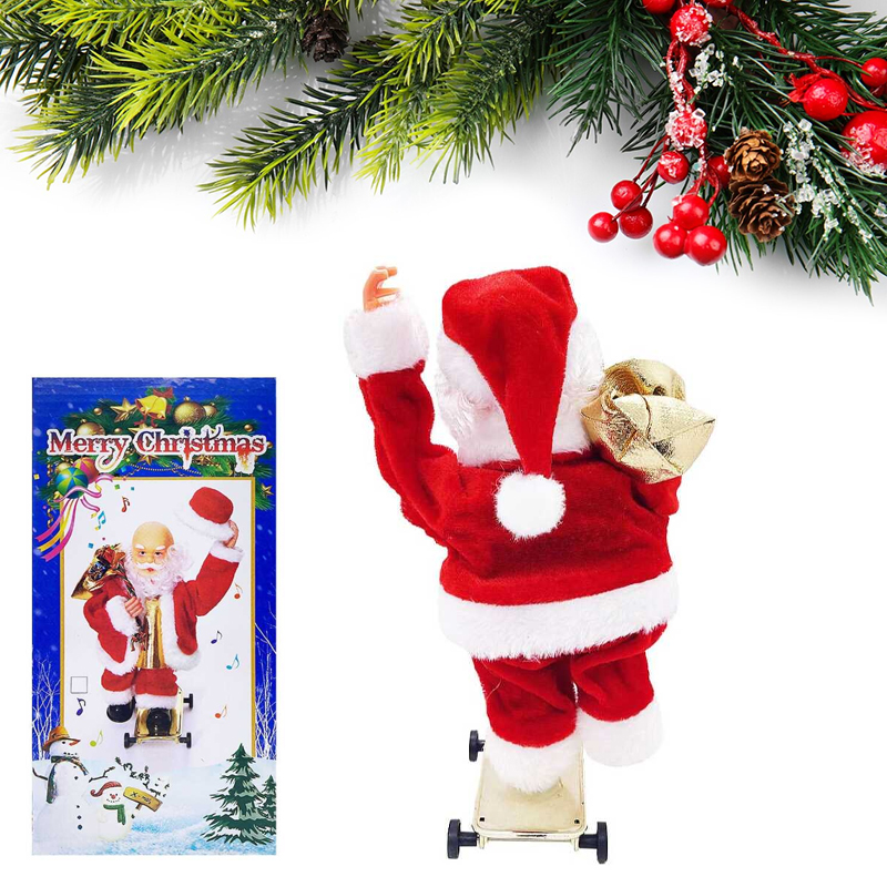 Santa Claus Skate BB 238-16 Christmas Tree Toys Toy Santa Claus Statue ...