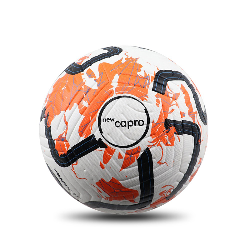 New Capro Arrow Soccer Ball 4 Durable Soccer Ball Blue Orange Color ...