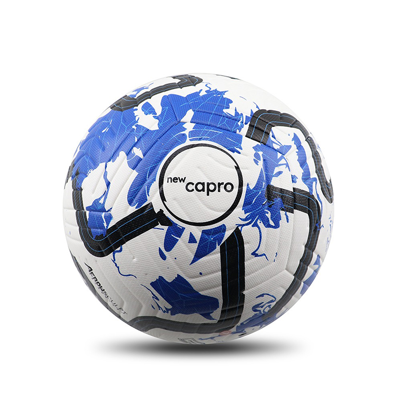 New Capro Arrow Soccer Ball 5 Durable Soccer Ball Blue Orange Color ...