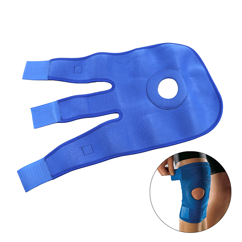 Blue Color Knee Protector CB Support No 758 Injury Exercise Protective ...
