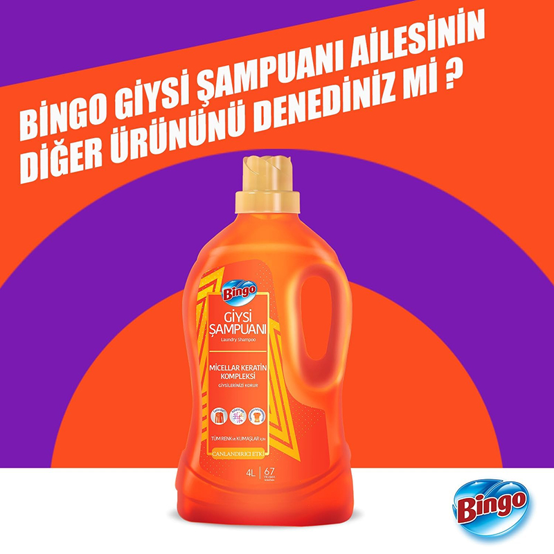 Bingo Purifying & Revitalizing Clothing Shampoo BINGO CLOTHING SHAMPOO ...