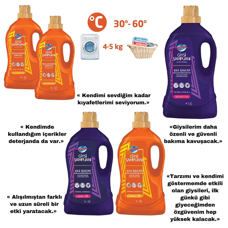 Bingo Purifying & Revitalizing Clothing Shampoo BINGO CLOTHING SHAMPOO ...