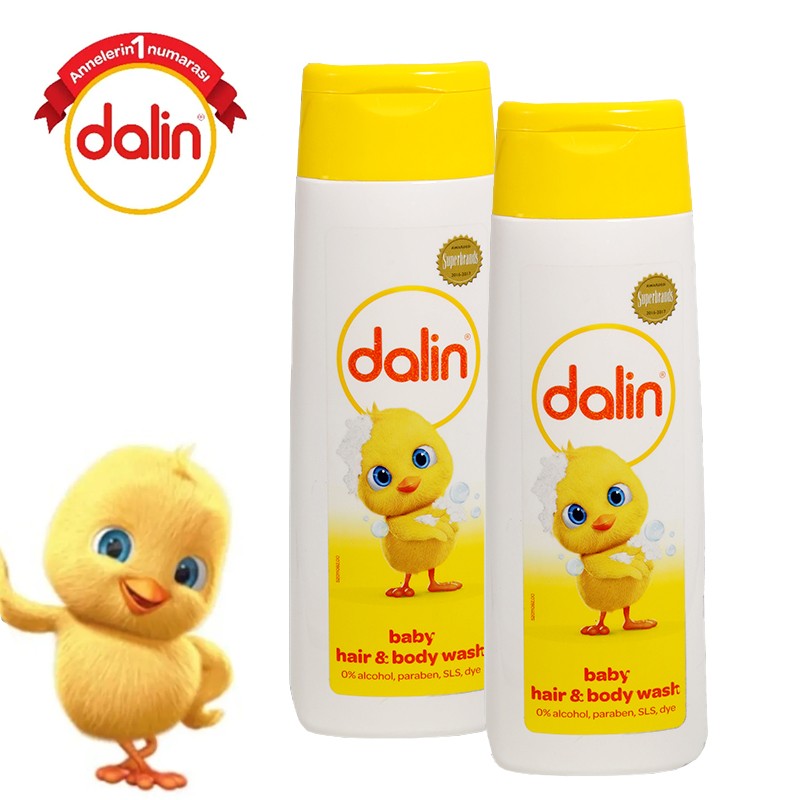 Dalin Baby Shampoo Head to Toe Wash %0 Alcohol and Paraben Free 200ml ...