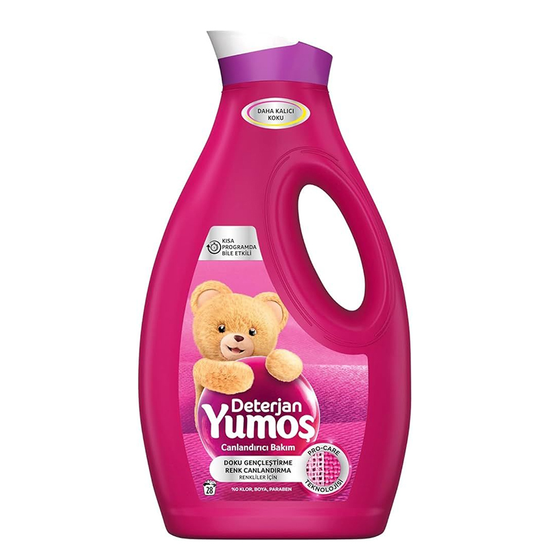 Yumos Liquid Detergent All Colored Clothes 1690ml Soft Extra Lily ...