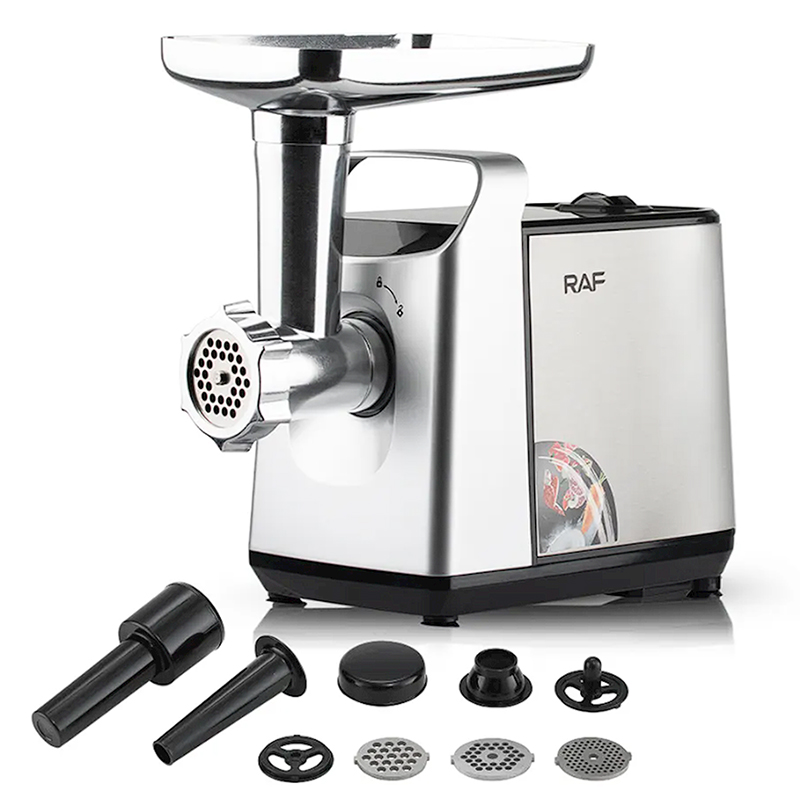 Electric Meat Grinder RAF R.3396 1200 W Sausage Attachment Electric ...