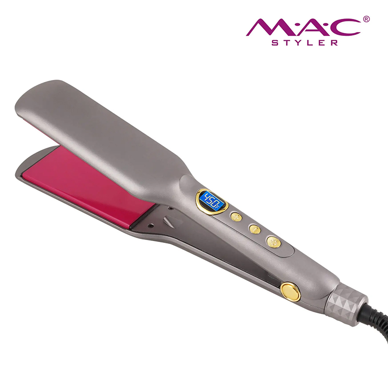 Mac MC-5503 Professional Hair Straightener 450F LCD Display Hair ...