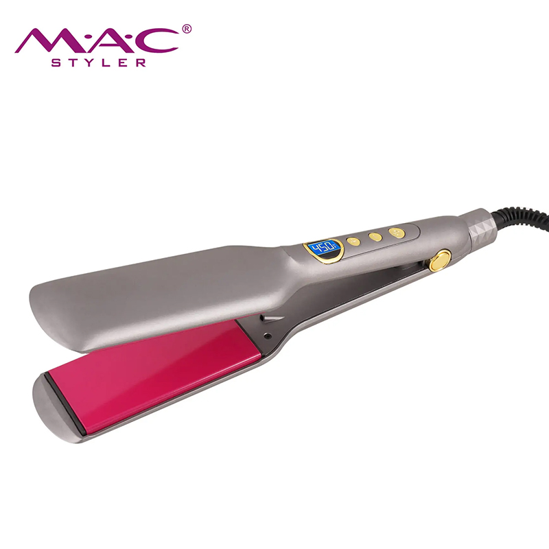 Mac MC-5503 Professional Hair Straightener 450F LCD Display Hair ...
