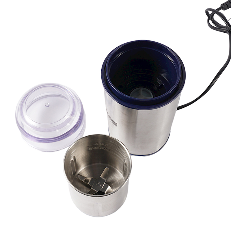 Coffee Maker DSP Silver Grinder DSP 200W Coffee Grinder 100g Capacity 4 ...