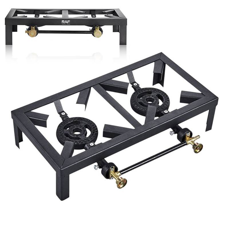RAF Gas Stove Quality 2 Burner Gas Stove R.8501 Adjustable 2 Burner Gas ...
