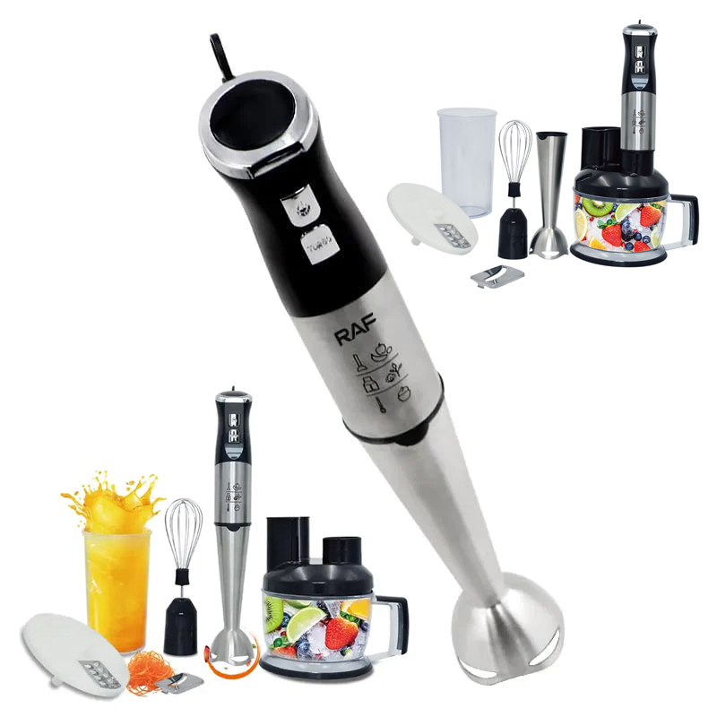 6-in-1 Blender Set RAF R.299 Mixer, Chopper Hand Blender 1500 W Blender ...