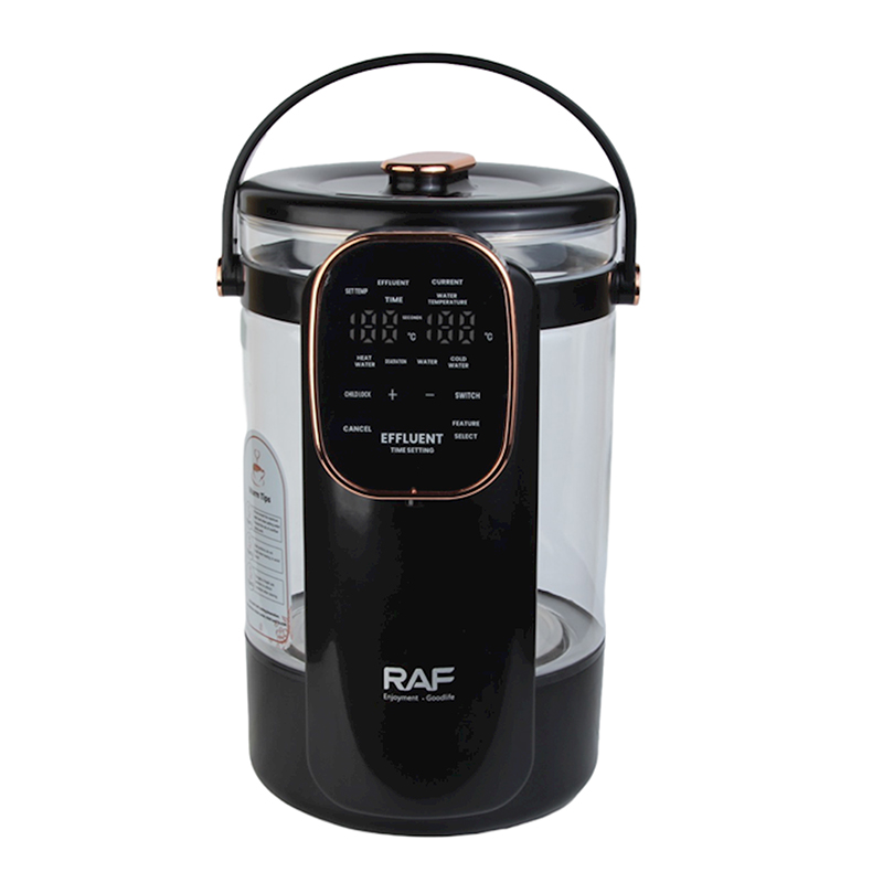 Electric Kettle RAF R.7560 3.5L 1000W 45-95°C Rack Kettle Black Rack ...