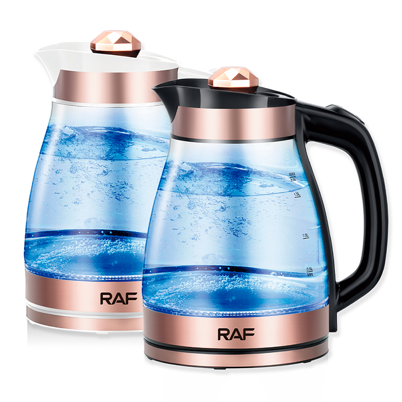 Electric Glass Kettle RAF R.7802 2l Capacity 2000W RAF Transparent BPA ...