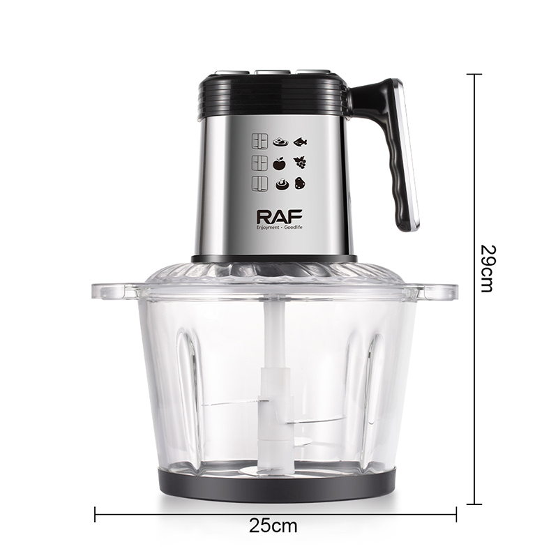 RAF Glass Chopper Electric Food and Vegetable Chopper Superior Quality ...
