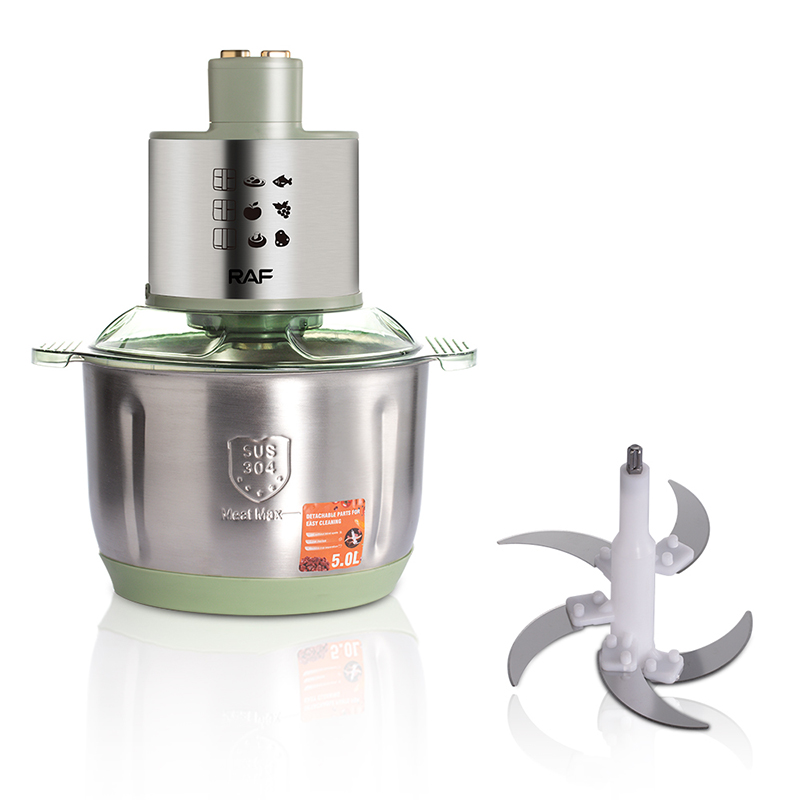 Raf R.7733 Chopper Processor 500W 2 Speed 5 Liter Chopper Stainless ...