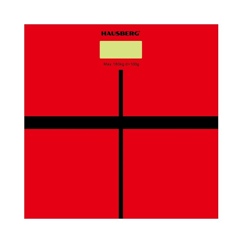 HAUSBERG HB-6003RS Numerical Scale Red Colored Measuring Scale 180kq ...