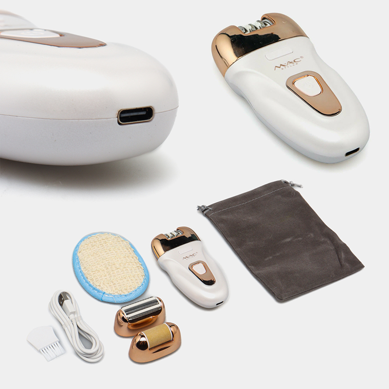 MAC Styler Cordless Epilator Professional Hair Removal Epilator For ...