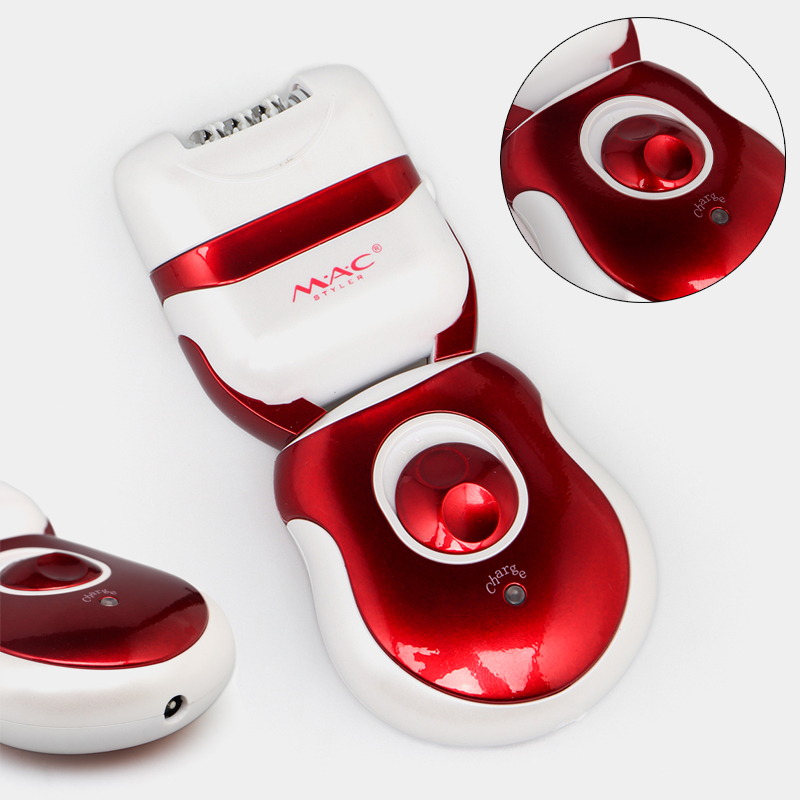 MAC Styler 3-in-1 Epilator MC-7700 Cordless Body Epilator for Women Kit ...