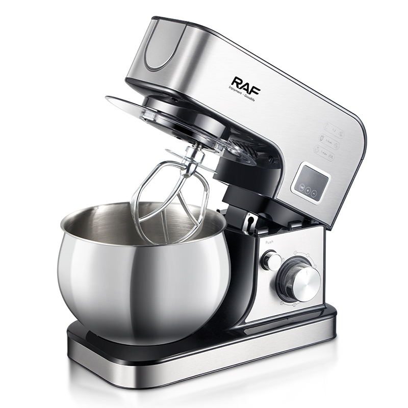 RAF 6 Speed Stainless Steel 5L Mixer 3-in-1 Dough Food Mixer Stand ...
