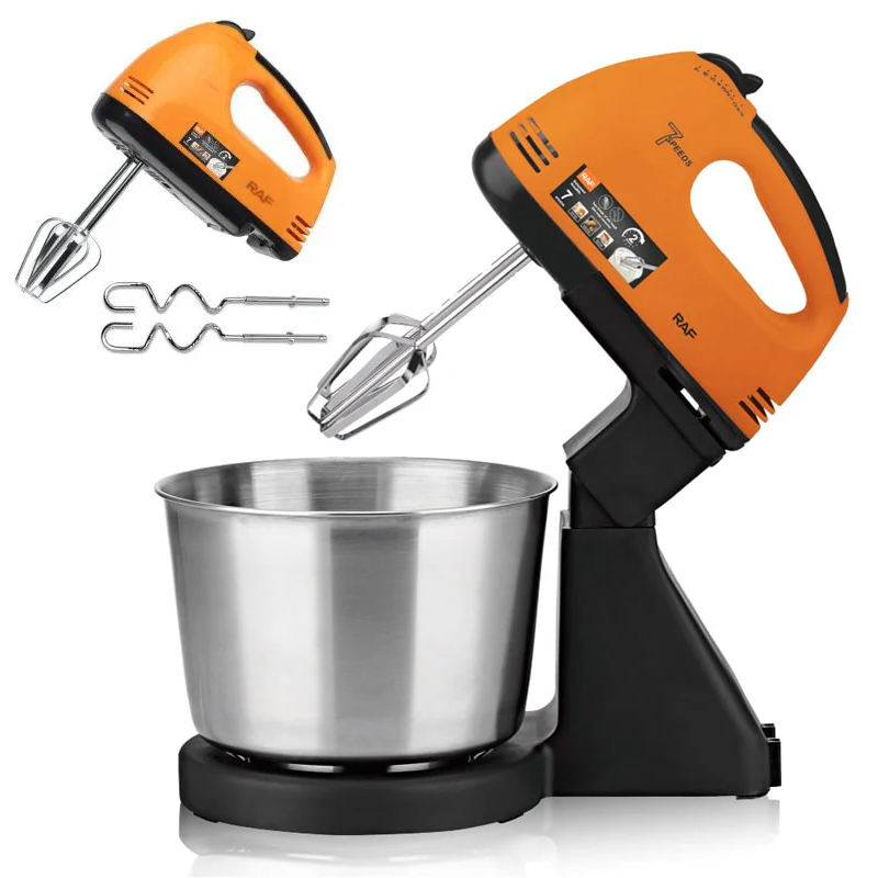 Dough Mixer RAF Mixer R.6637O Long-lasting Dough Mixer Orange ...