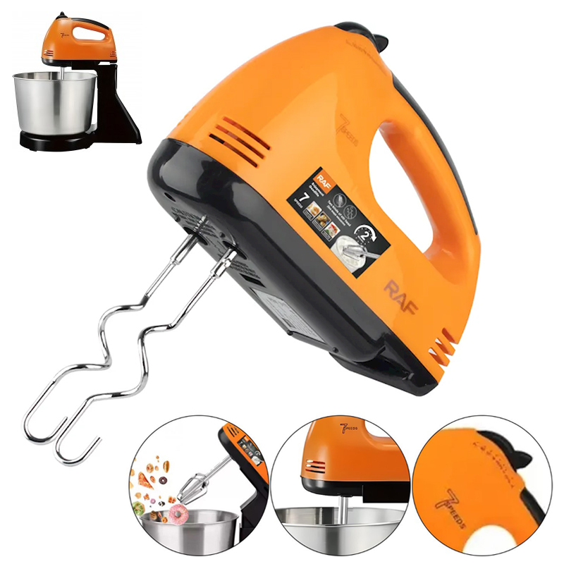 Dough Mixer RAF Mixer R.6637O Long-lasting Dough Mixer Orange ...