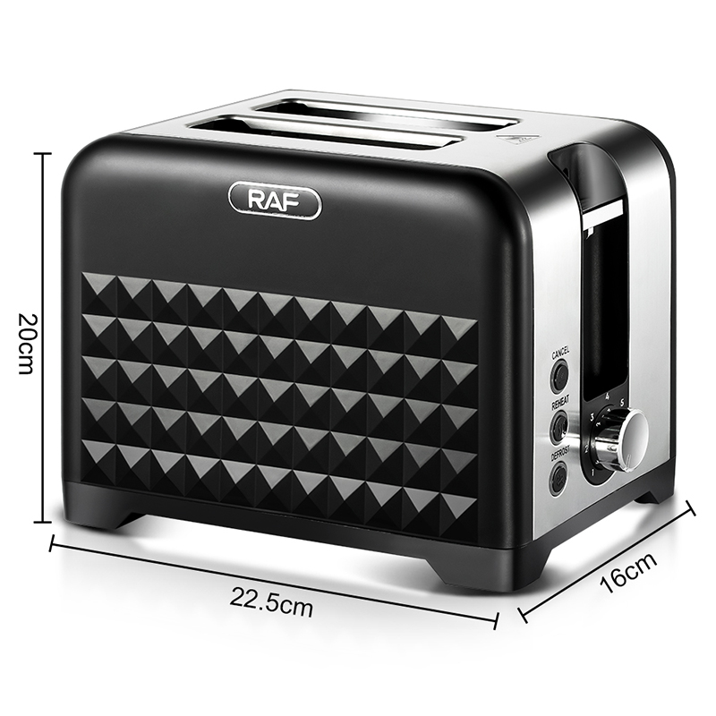 RAF Bread Toaster R 2101 2-slice toaster Small Size Modern Design Bread ...