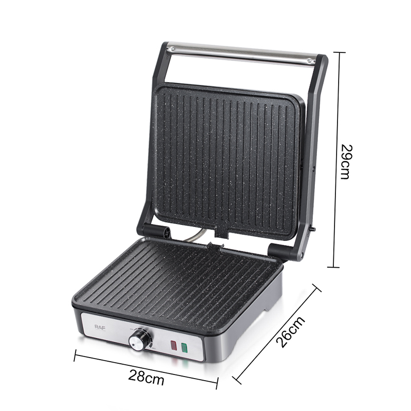RAF R.2301 Stainless Steel Double-Sided Electric Toaster with Removable ...