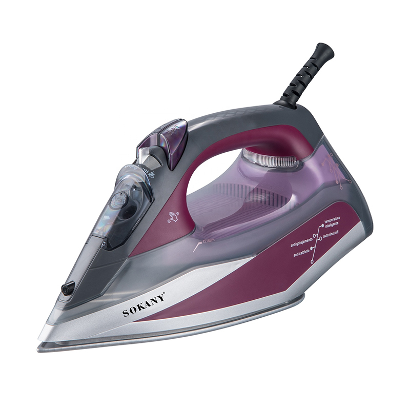 Sokany SK-11019 Steam Function Electric Iron 2400 W, 400 ml Ceramic ...