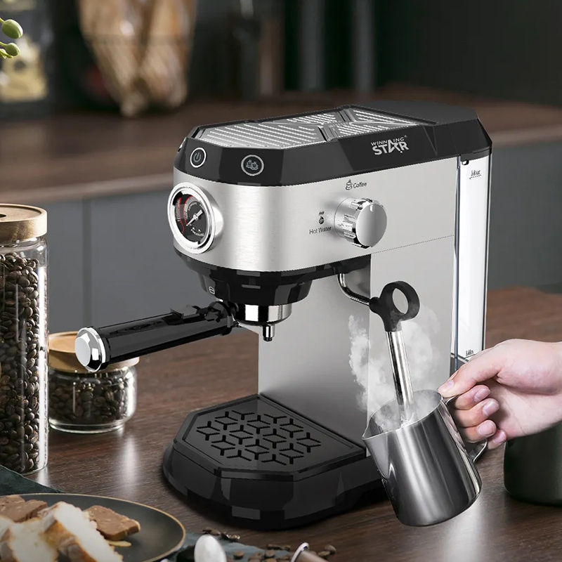 Winning Star ST-9709 Espresso Multifunction Hot Coffee Maker Portable ...