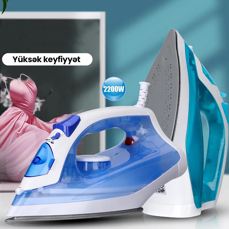High Grade RAF Steam Ceramic Iron 2200W Power Portable Electric Steam ...
