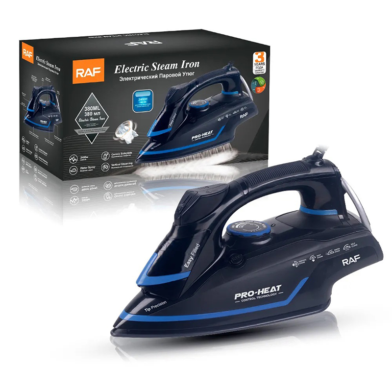 Electric Steam Iron With Continuous Steam Feature Pro Heat 2400W Steam ...