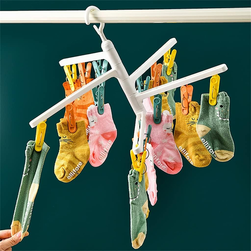Arranged Coat Drying Hanger Multifunctional Ejecting Portable Coat ...