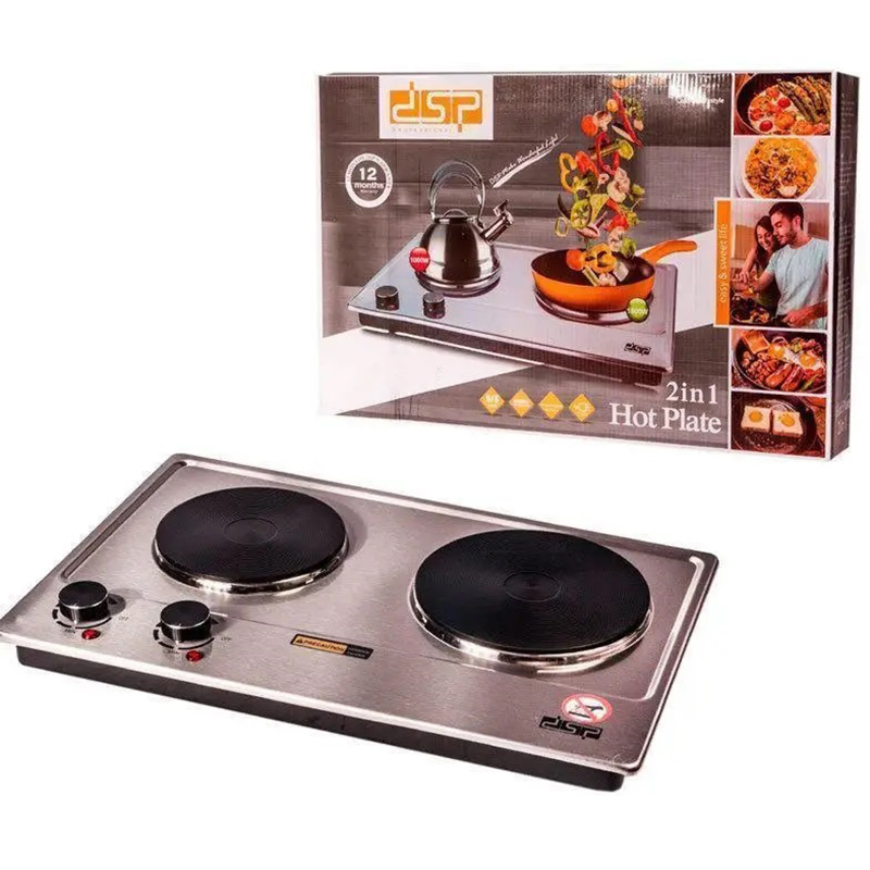DSP High Quality 2 Burner 1000-1500w Electric Stove For Kitchen Use 2 ...