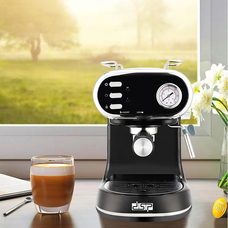 Electric Semiautomatic Espresso Machine Coffee Maker Buy Geepas