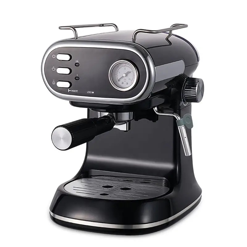 DSP Automatic Espresso Coffee Machine 15 Bar Pressure Semi-automatic ...