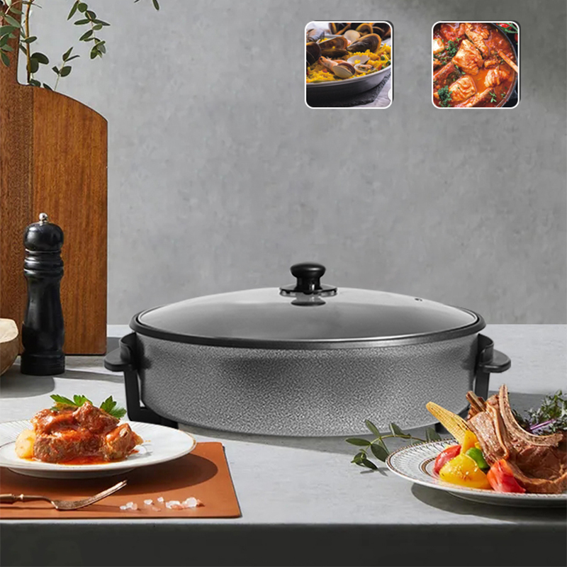 DSP Electric Frying Pan 1500W Multi-functional Electric Frying Pan High ...