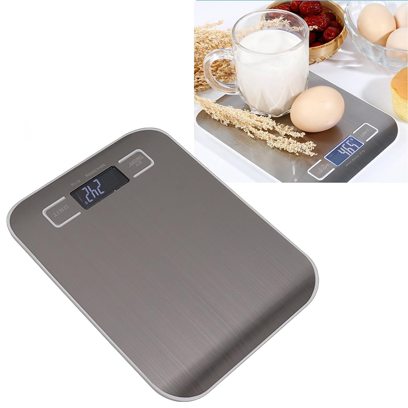 DSP Kitchen Scale 1Kg-5kg Silver Digital LED Display Kitchen Scale ...