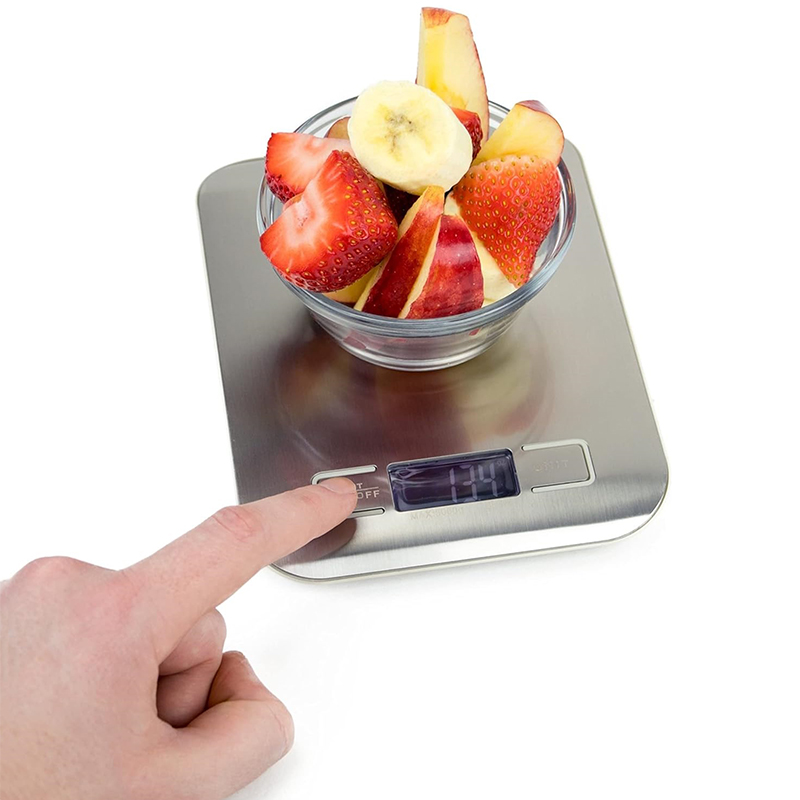 DSP Kitchen Scale 1Kg-5kg Silver Digital LED Display Kitchen Scale ...